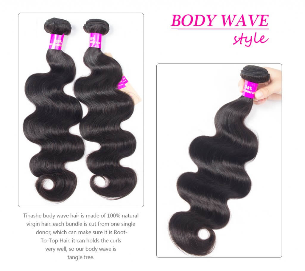 Brazilian Body Wave 3 Bundles 100% Human Hair | Tinashe Hair
