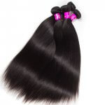 Brazilian Straight Hair 4 Bundles With Closure | Tinashehair