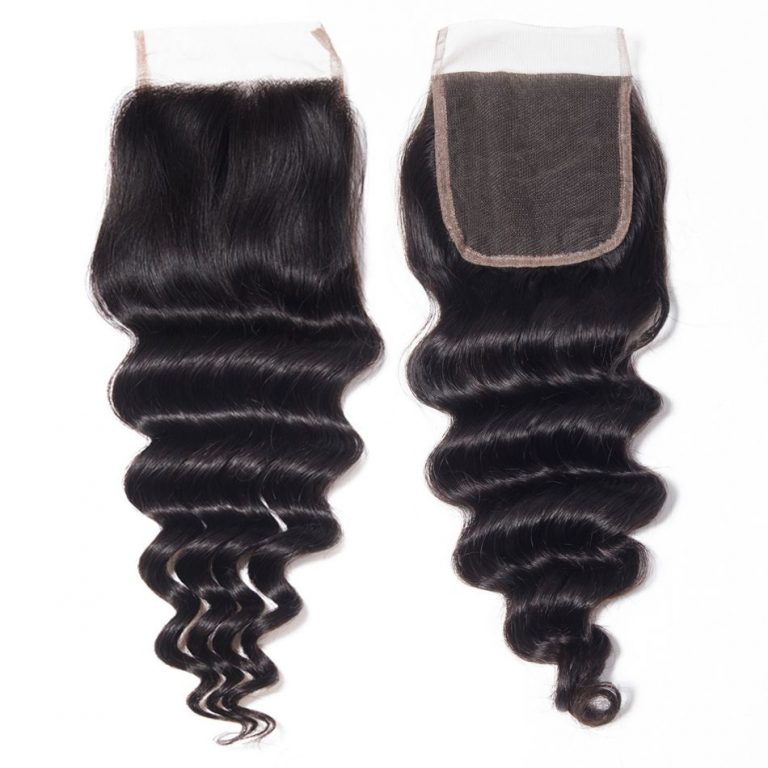 Virgin Hair 4 Bundles With Closure Loose Deep Wave | Tinashe Hair