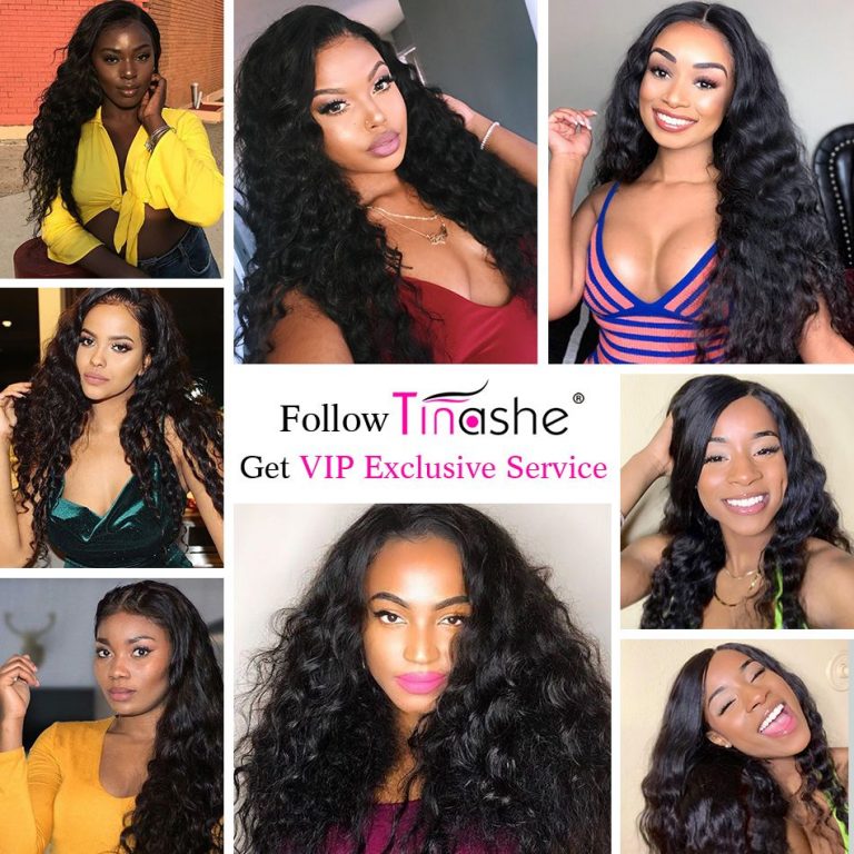Virgin Hair 4 Bundles With Closure Loose Deep Wave | Tinashe Hair