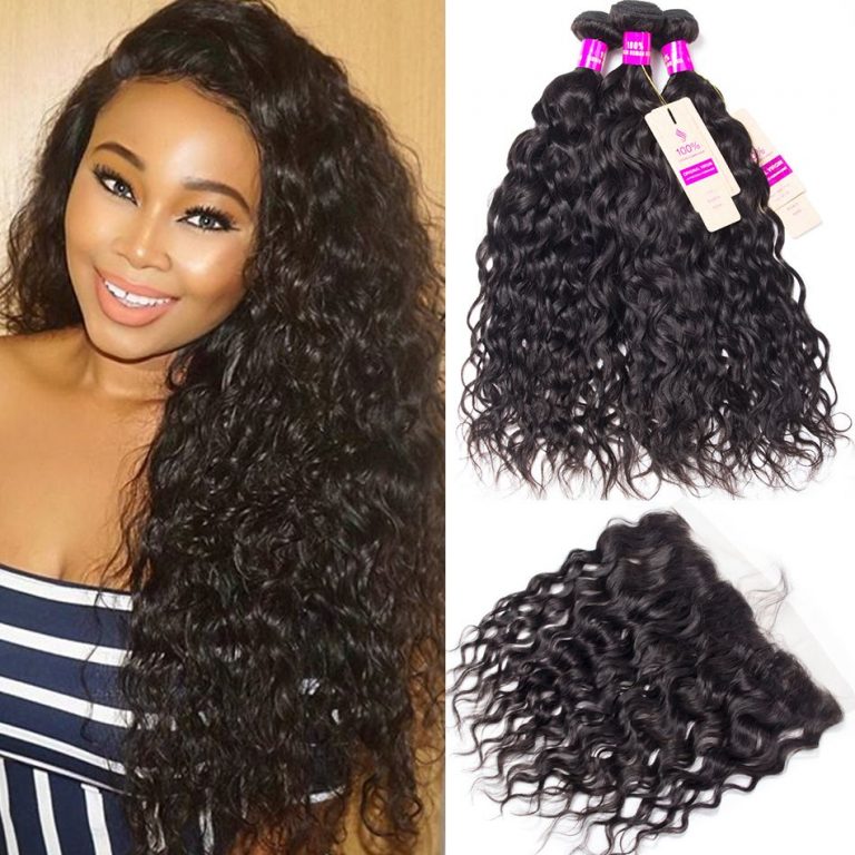 Wet and Wavy Human Hair Water Wave Bundles | Tinashehair