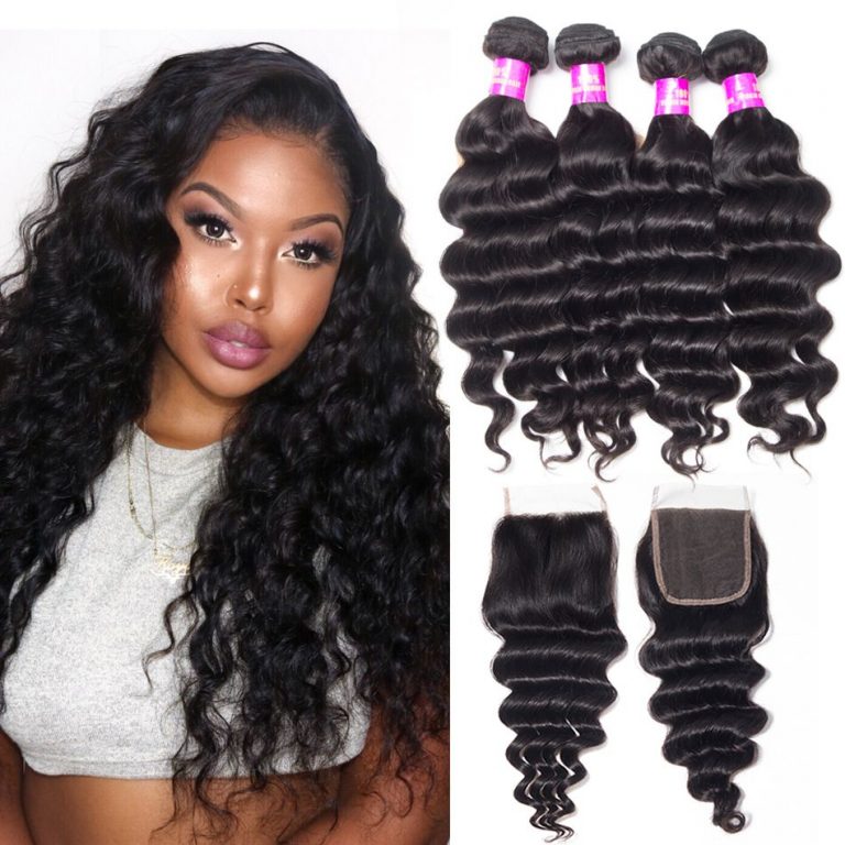 Virgin Loose Deep Wave Human Hair Weave Sale | Tinashehair