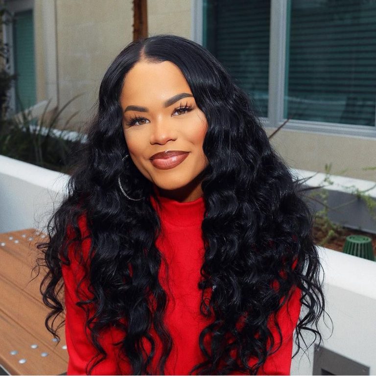 Loose Deep Wave Human Hair HD Lace Front Wigs 250% High Density | Tinashe Hair