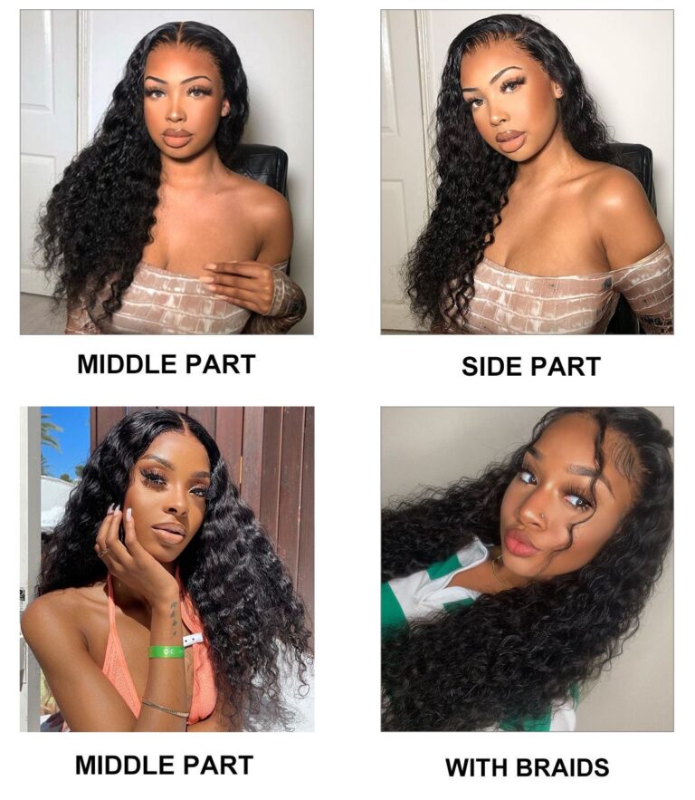Loose Deep Wave Human Hair HD Lace Front Wigs 250% High Density | Tinashehair