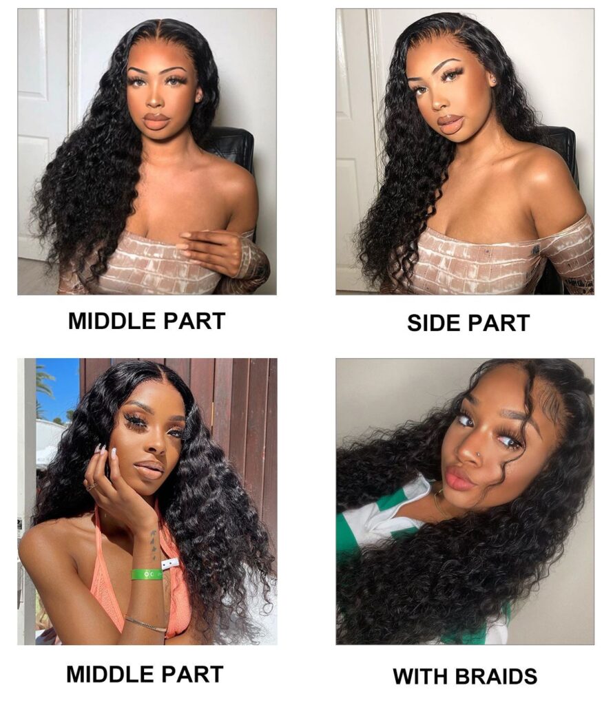 Loose Deep Wave Human Hair HD Lace Front Wigs 250% High Density | Tinashehair