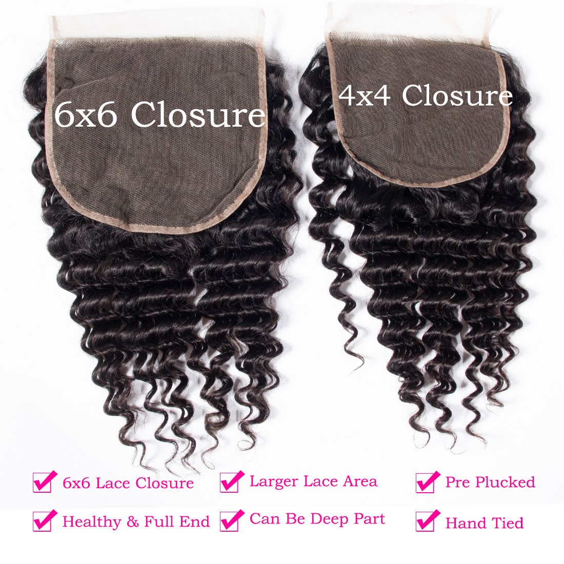Differences Between Lace Closures and Lace frontal | Tinashe Hair