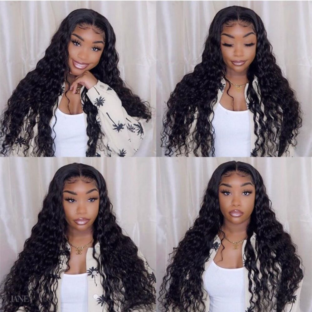 Loose Deep Wave Human Hair HD Lace Front Wigs 250% High Density | Tinashe Hair