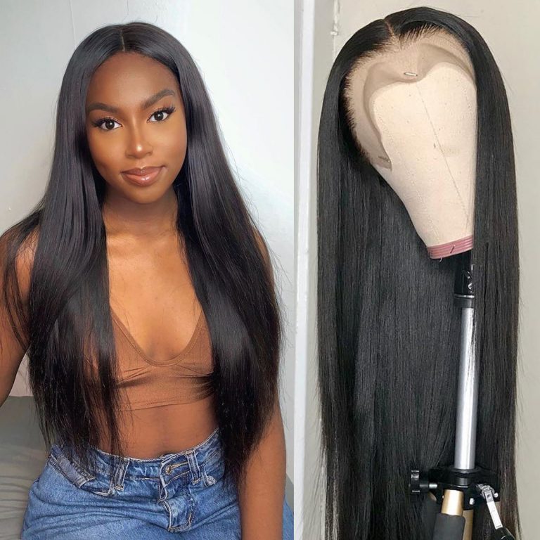 250% High Density Straight Human Hair Lace Front Wigs | Tinashehair