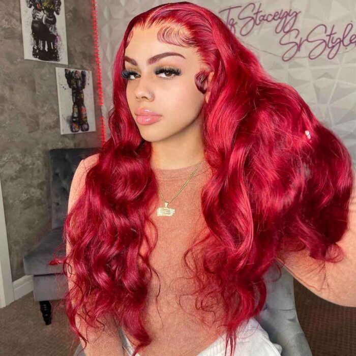 red wig - Tinashe Hair