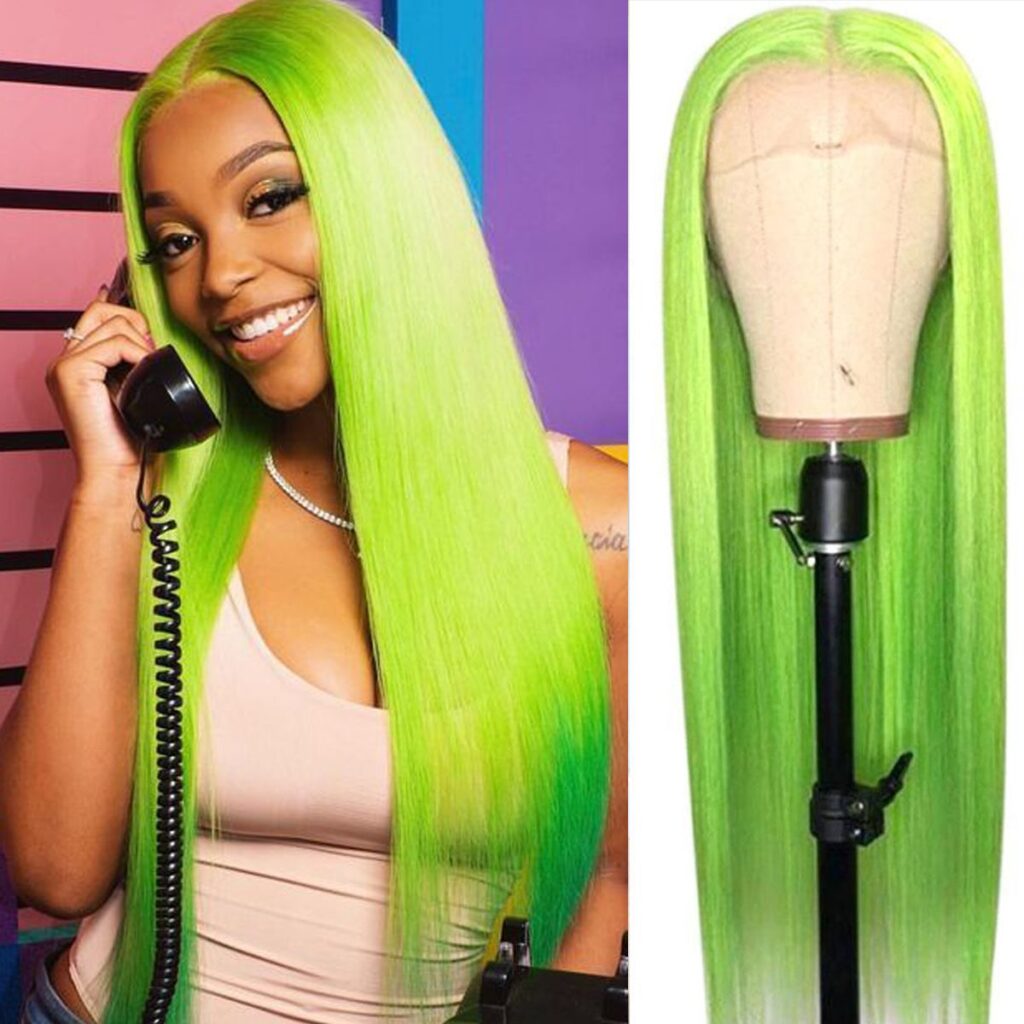 Colorful Straight Hair 13x4 Lace Front Wigs High 180% Density | Tinashehair
