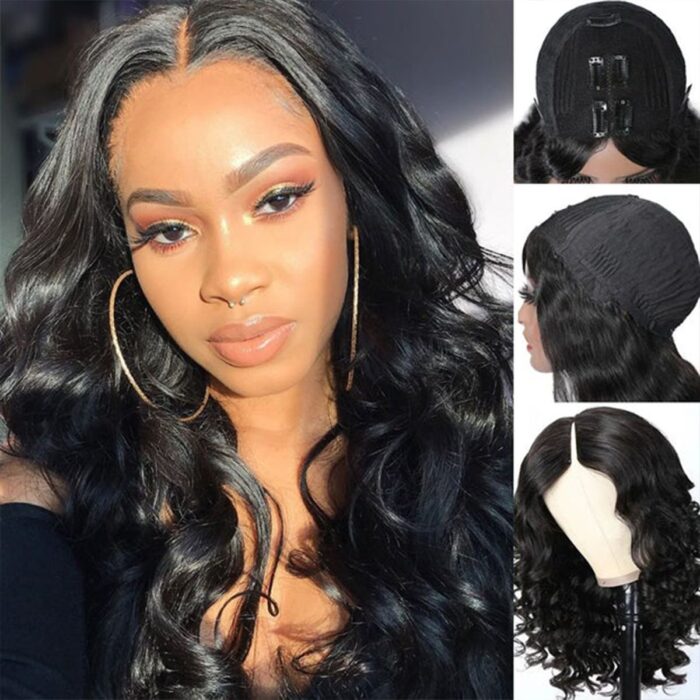 Trendy V Part Barrel Curls Wigs 180% Density | Tinashehair