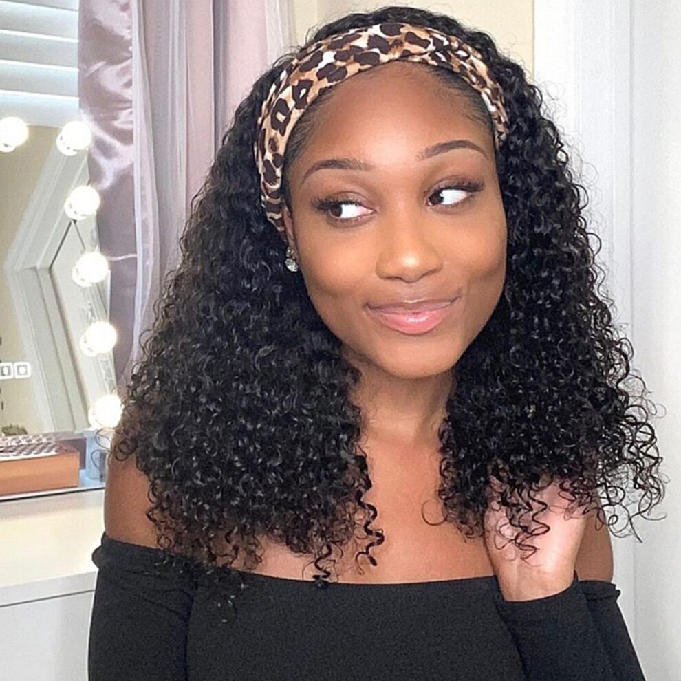 Headband Wig Deep Wave Shoulder Length Wig | Tinashehair Headband Wig Deep Wave Shoulder Length Wig | Tinashehair