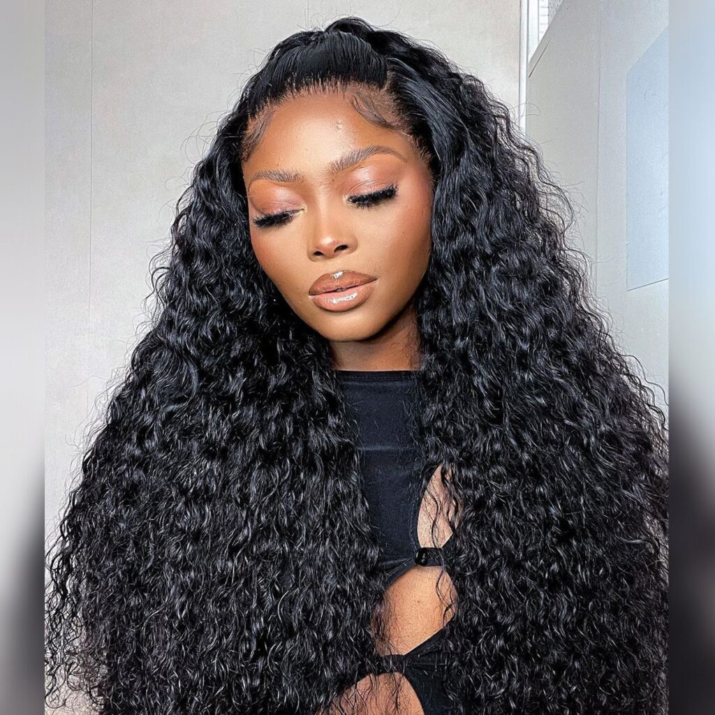 Long Water Wave Human Hair 13x4 HD Lace Frontal Wigs 26"-36" | Tinashe Hair