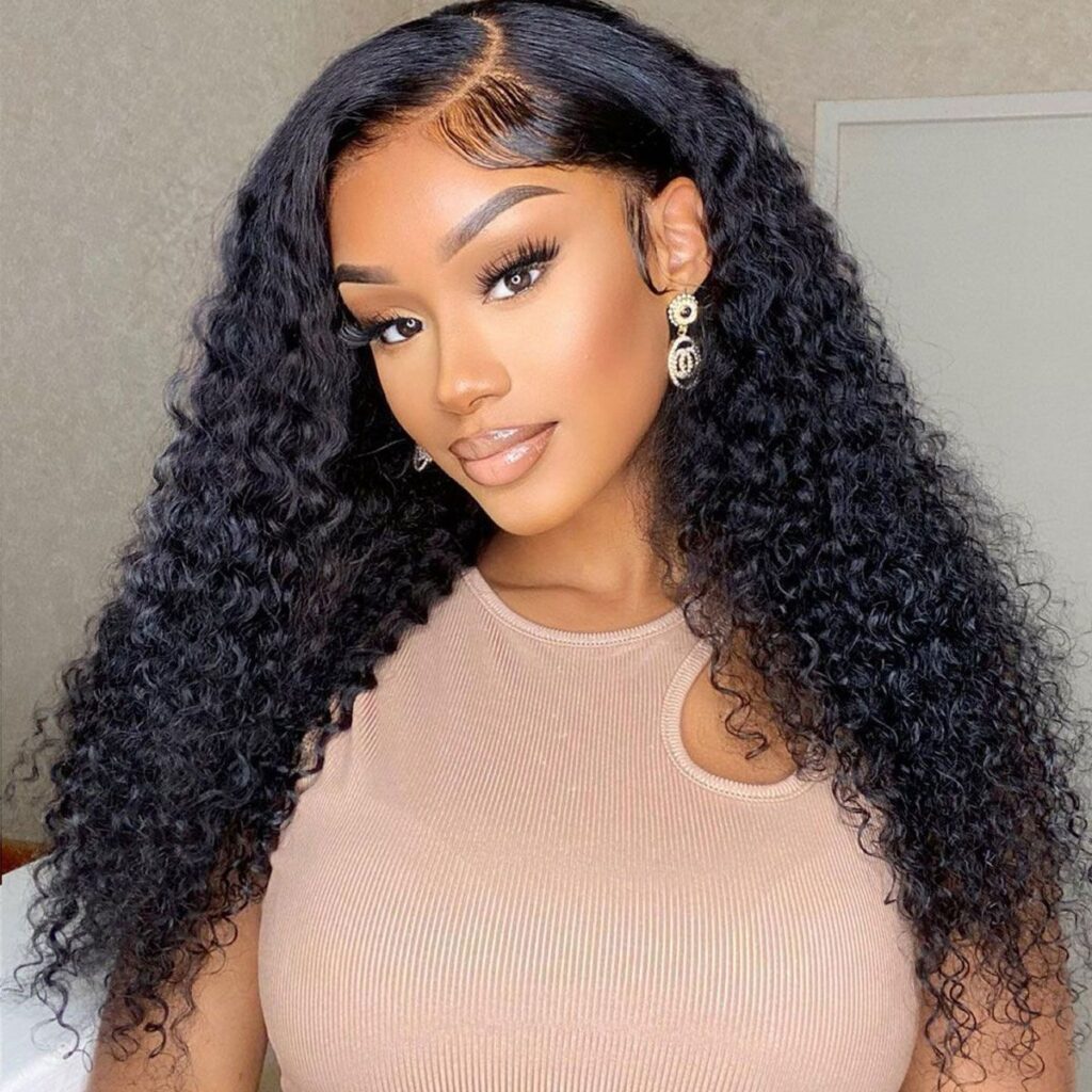 High Density Curly Wave Human Hair Undetectable HD Lace Front Wigs | Tinashe Hair