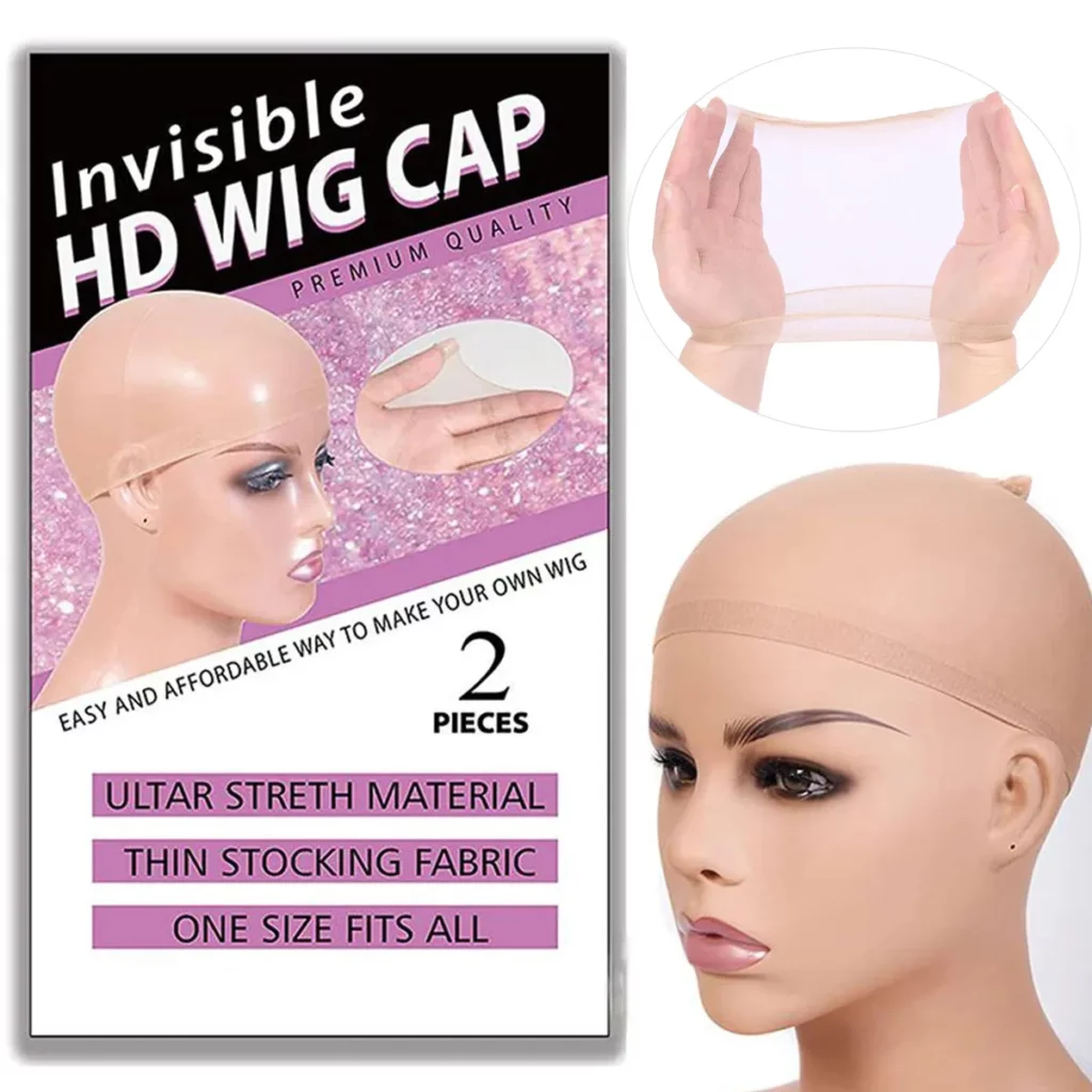 10 Pieces (5 Packs) HD Wig Cap Thin Stocking Cap Wig Hair Net For Wigs | Tinashehair